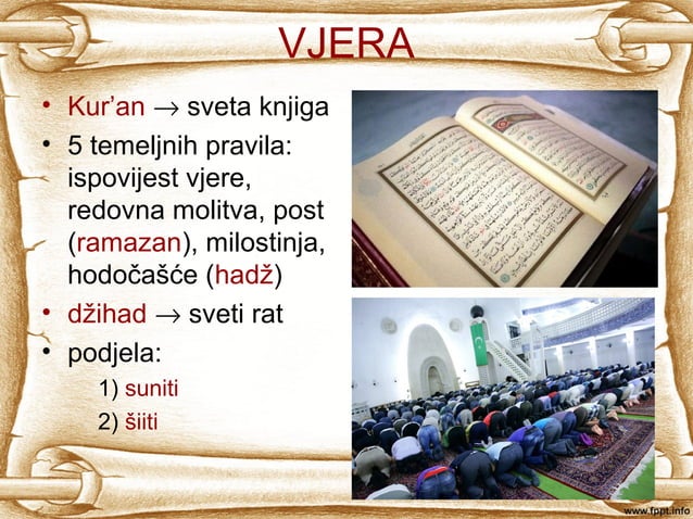 Arapi i islam | PPT