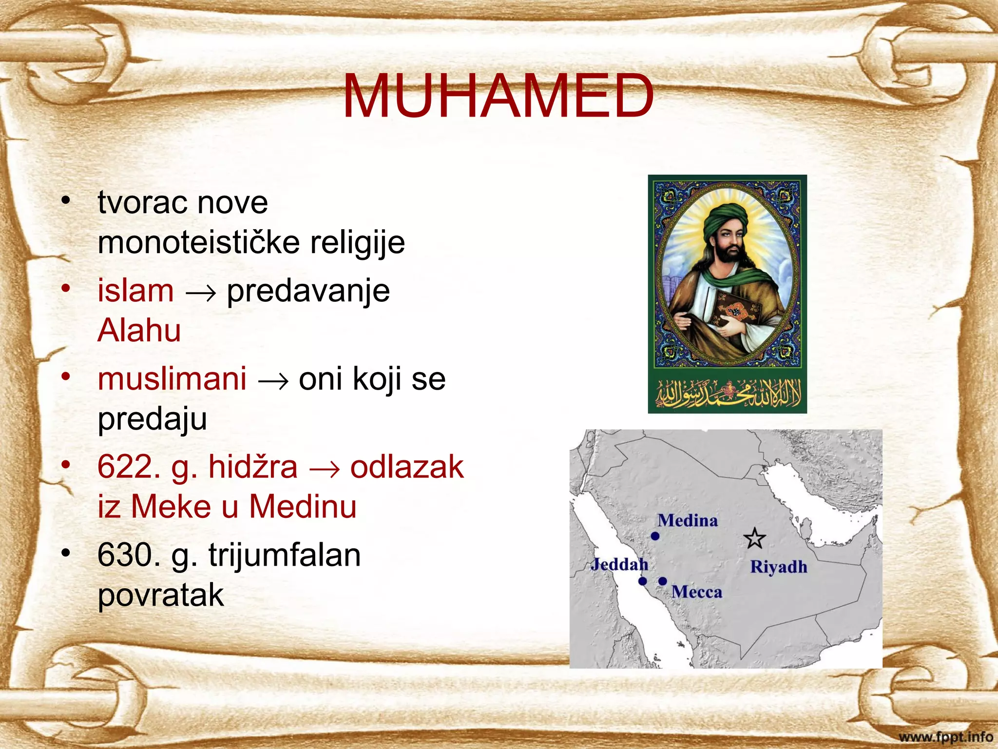 Arapi i islam | PPT