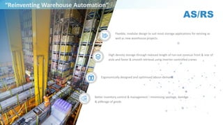 ARAPL Automated Warehouse Automation | PDF