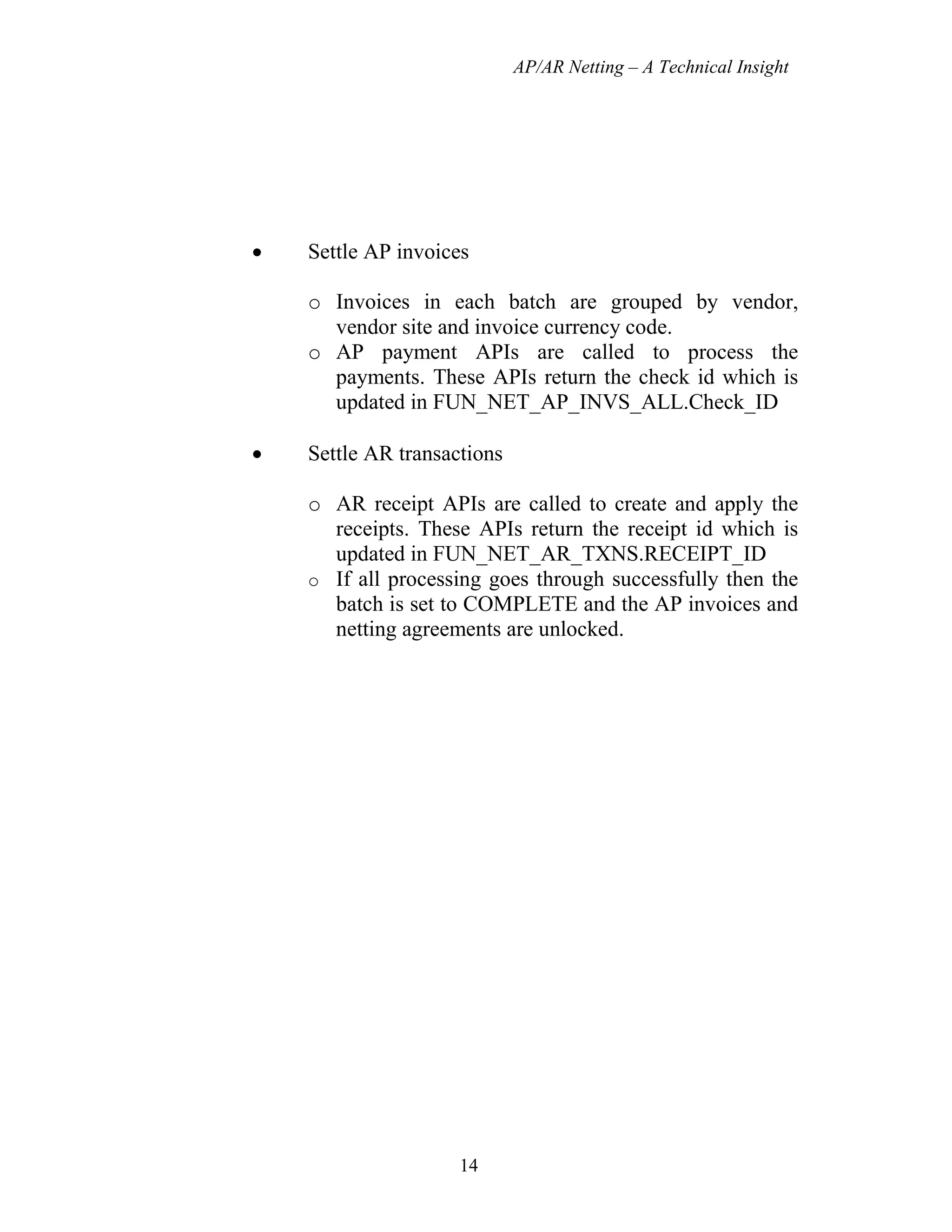 Ar ap netting document | PDF