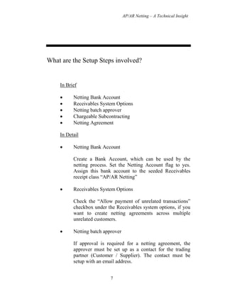 Ar ap netting document | PDF