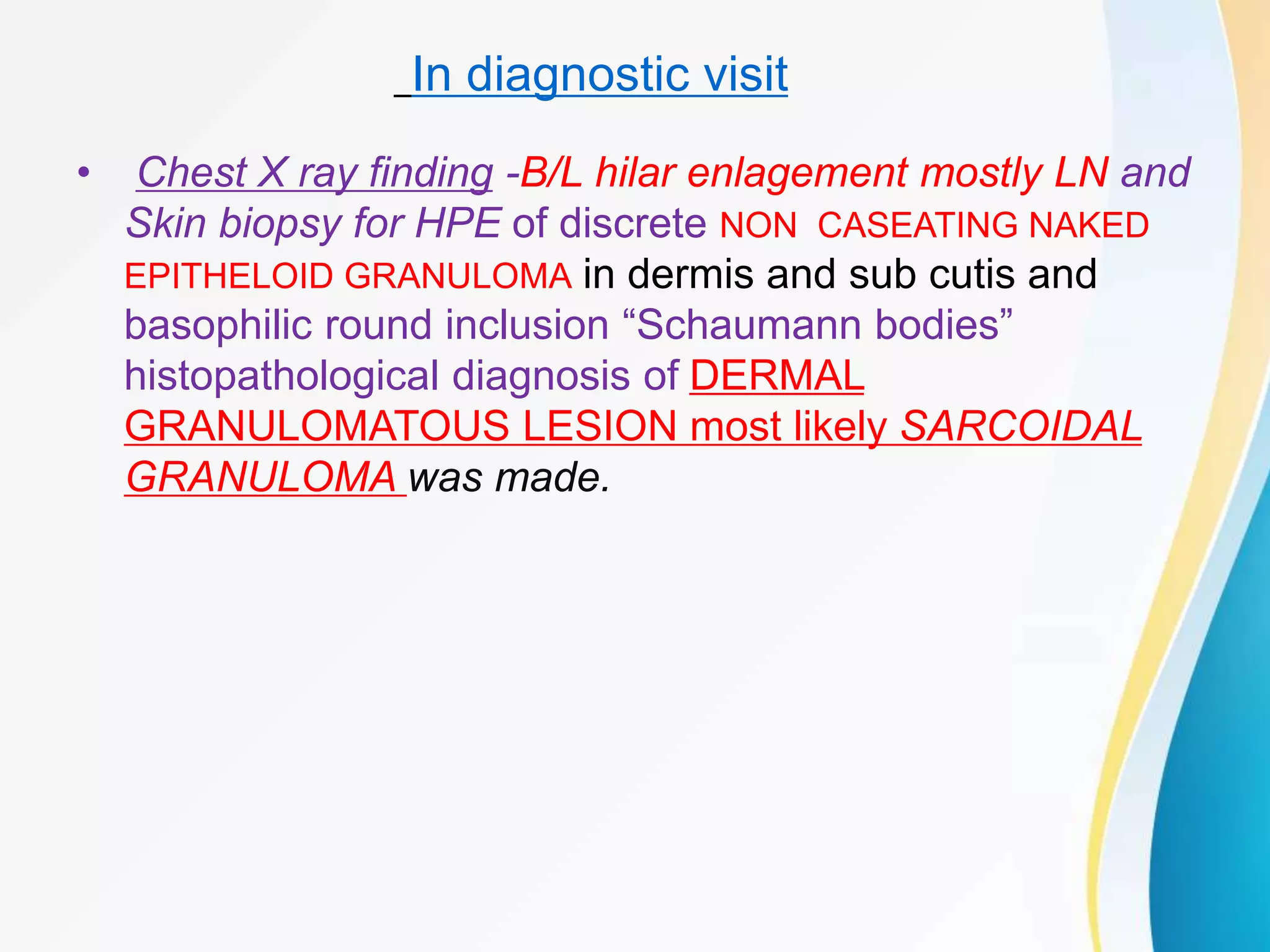 A Rare Case Of The Great Imitator In Dermatology Sarcoidosis Pptx