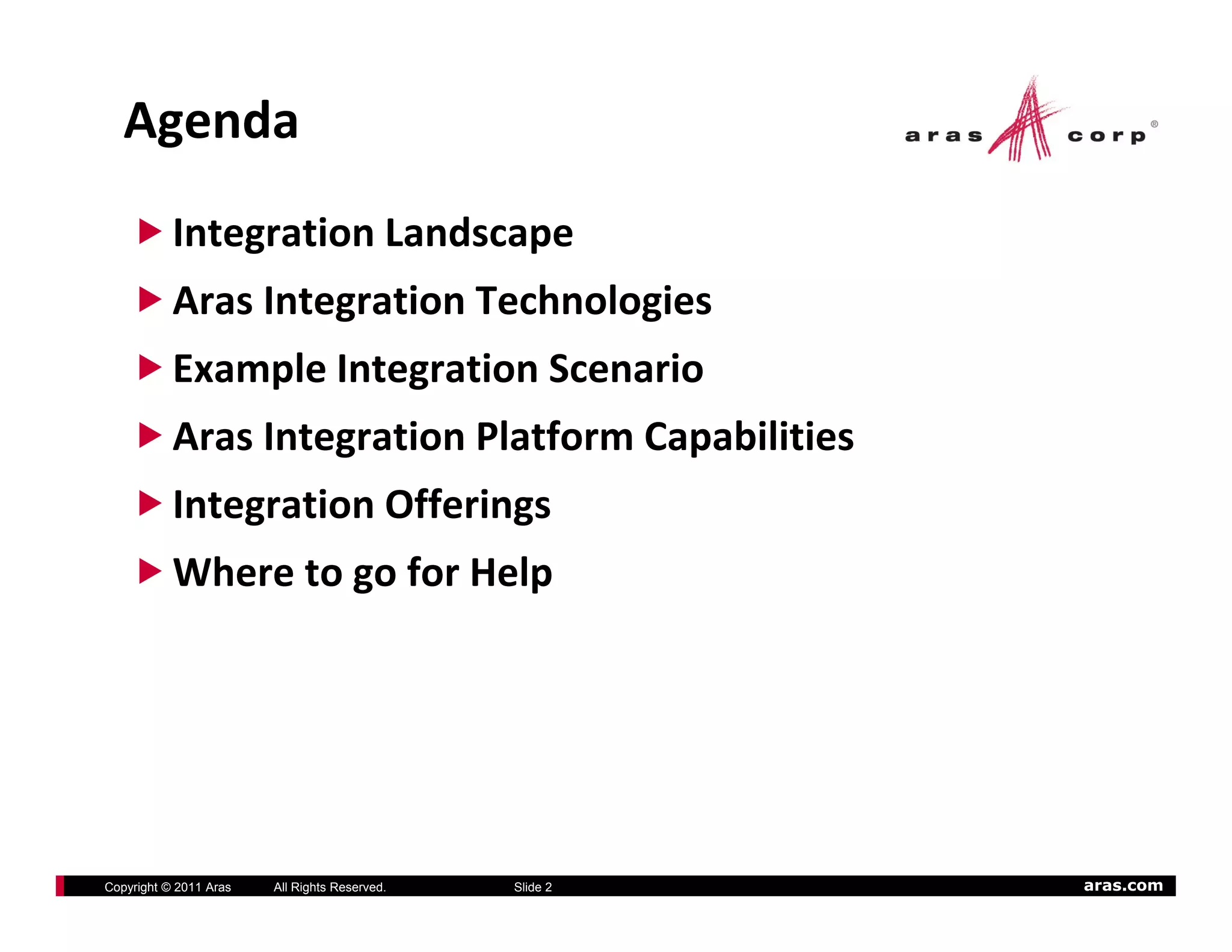 Aras how-to-think-about-aras-integrations | PDF