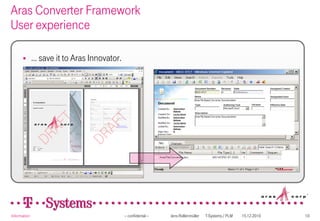 Aras Converter Framework Overview | PDF