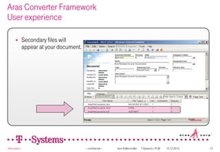 Aras Converter Framework Overview | PDF