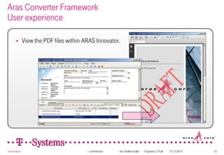 Aras Converter Framework Overview | PDF