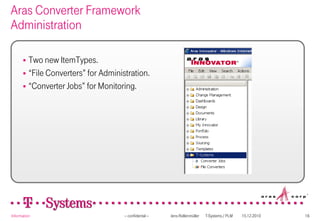 Aras Converter Framework Overview | PDF