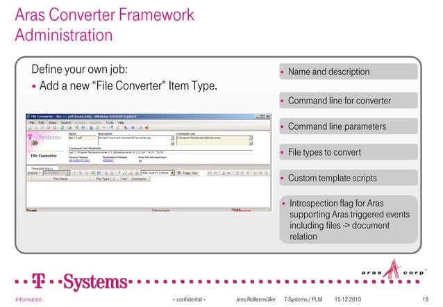 Aras Converter Framework Overview | PDF