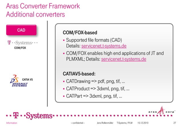 Aras Converter Framework Overview | PDF
