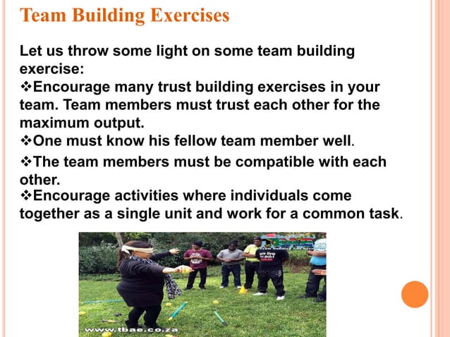 team building , team spirit , efficacy | PPT