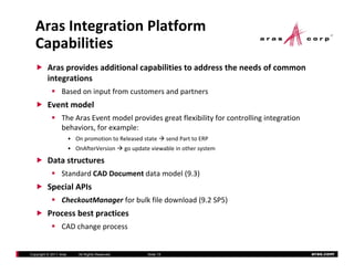 Aras How To Think About Aras Integrations | PDF | Cloud Computing ...