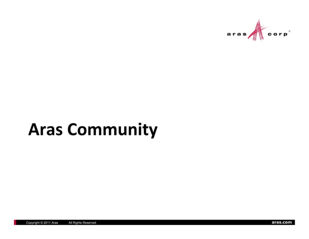 Aras Keynote Peter Schroer | PPT