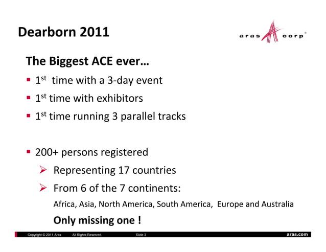 Aras Keynote Peter Schroer | PPT