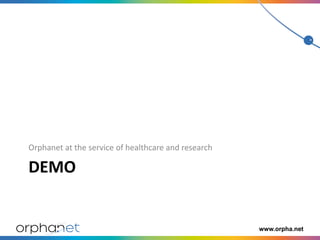 Orphanet | PPT