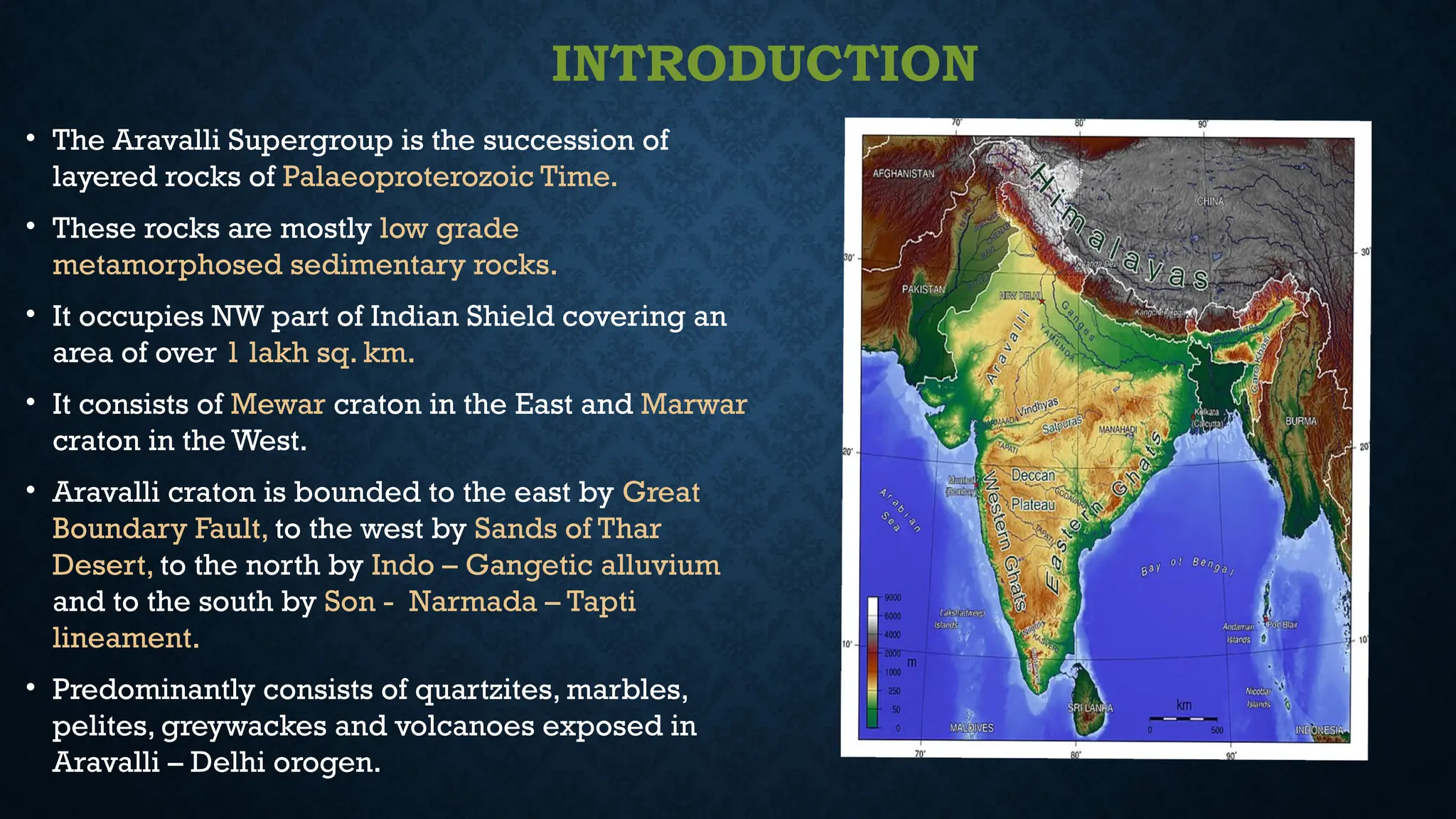 ARAVALLI SUPERGROUP.ppt for the study purpose | PPT