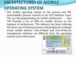a study of evolutionary mobile operating system | PPTX