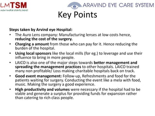 Aravind eye care | PPT