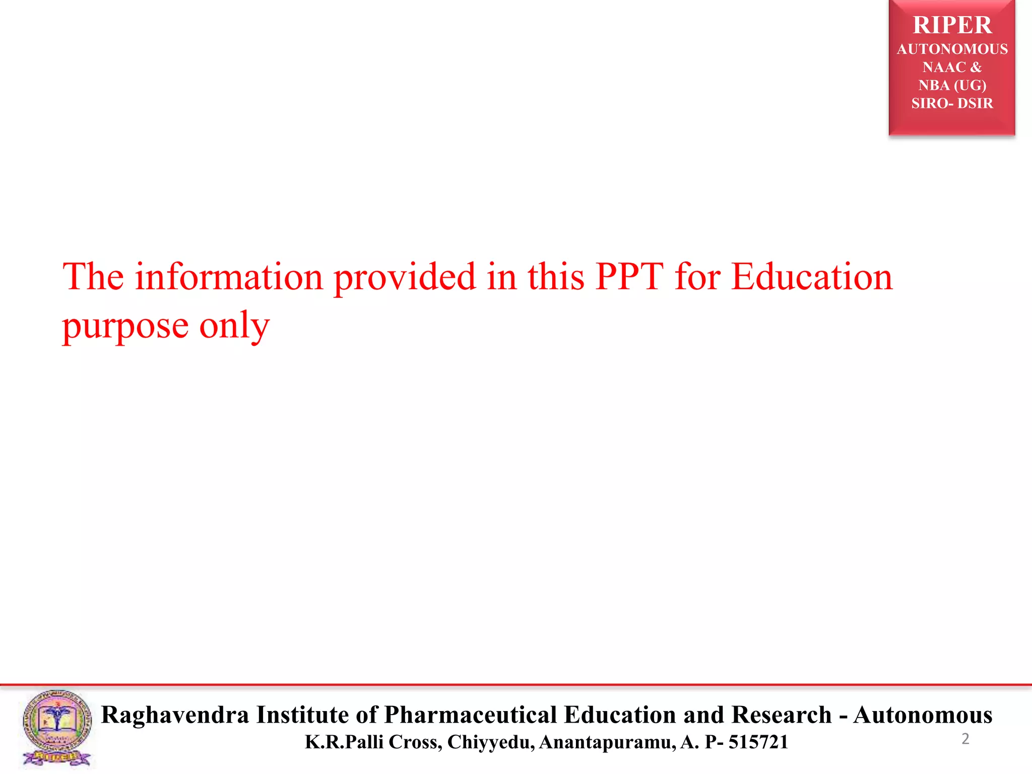 Methods of Determination for Drug-Excipient Compatibility Studies. | PPTX