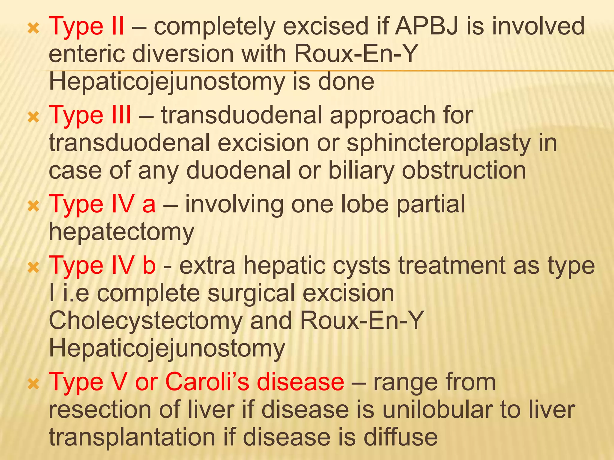 Choledochal cyst | PPTX