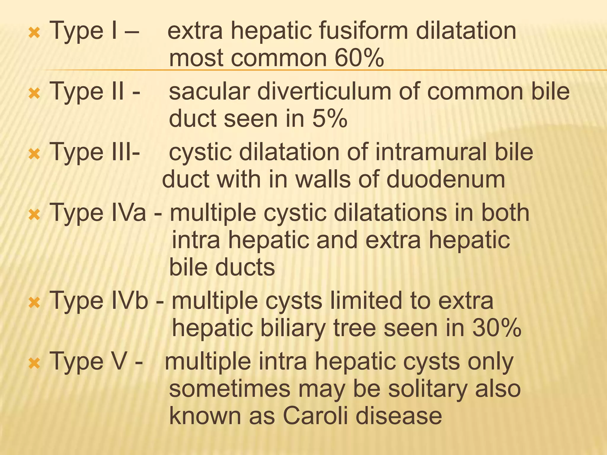 Choledochal cyst | PPTX