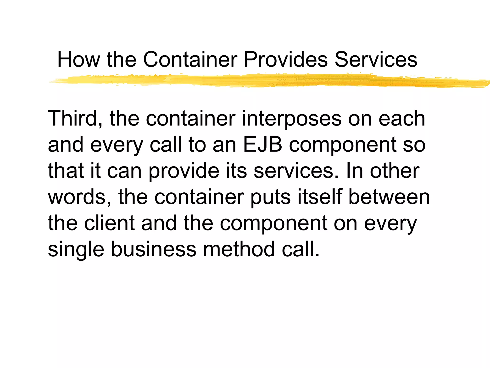 Aravind vinnakota ejb_architecture | PPT