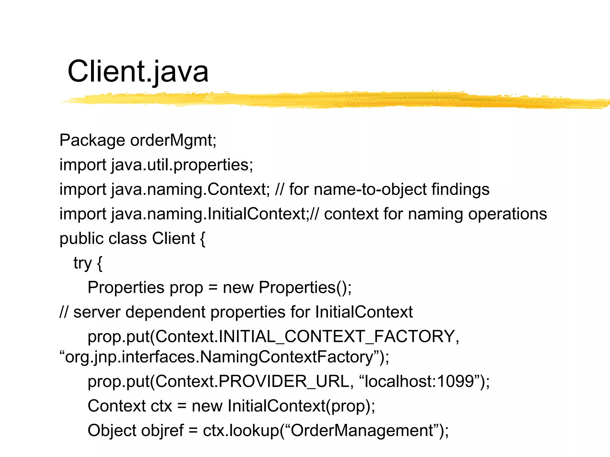 Aravind vinnakota ejb_architecture | PPT