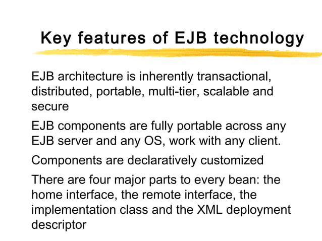 Aravind vinnakota ejb_architecture | PPT | Programming Languages | Computing