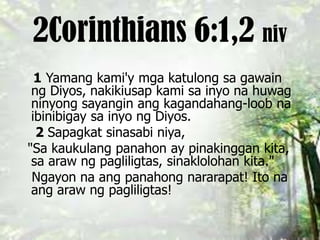 Araw ng pagsisi | PPTX