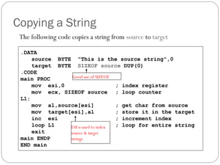 Arrays and addressing modes | POT | Programming Languages | Computing