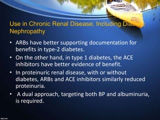 Angiotensin-II Receptor Blocker Update --dr shanjida | PPTX