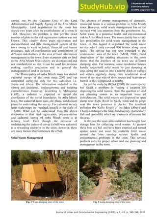 Arba Minch Waste | PDF