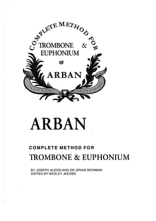 Arban - Complete Method for Trombone & Euphonium | PDF