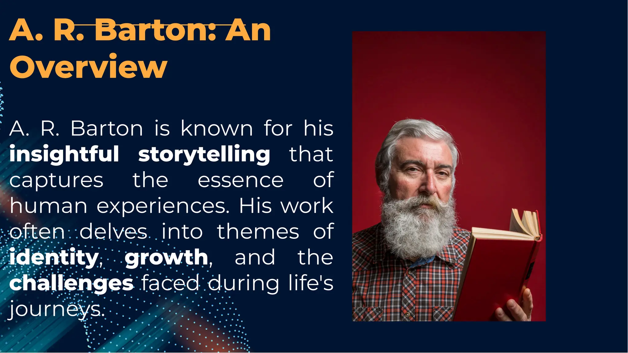 ANALYTICAL STUDY OF A. R. BARTON'S 'GOING PLACES' | PDF