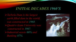 ECONOMY STRUCTURE OF PAKISTAN 1961 | PPT