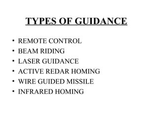 guided missile | PPT
