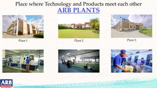 ARB Bearings | PPTX | Manufacturing Industry | Industries