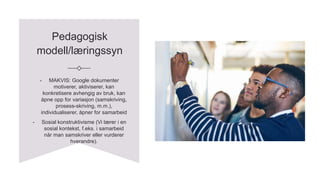 Pedagogisk bruk av Google Dokumenter | PPT