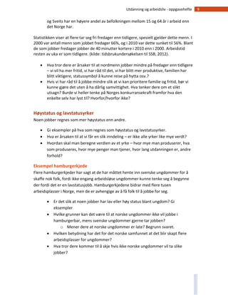 Arbeidsliv og utdanning | PDF