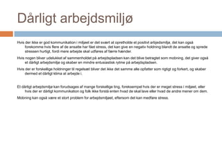 Arbejdsmiljø | PPT