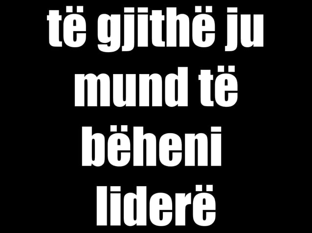 Lidershipi dhe Menaxherat | PPT