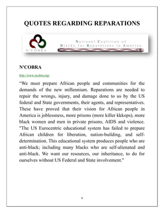 A RBG Guidebook for Reparations Studies: Interactive Introduction | PDF