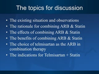 ARB + Statin | PPT