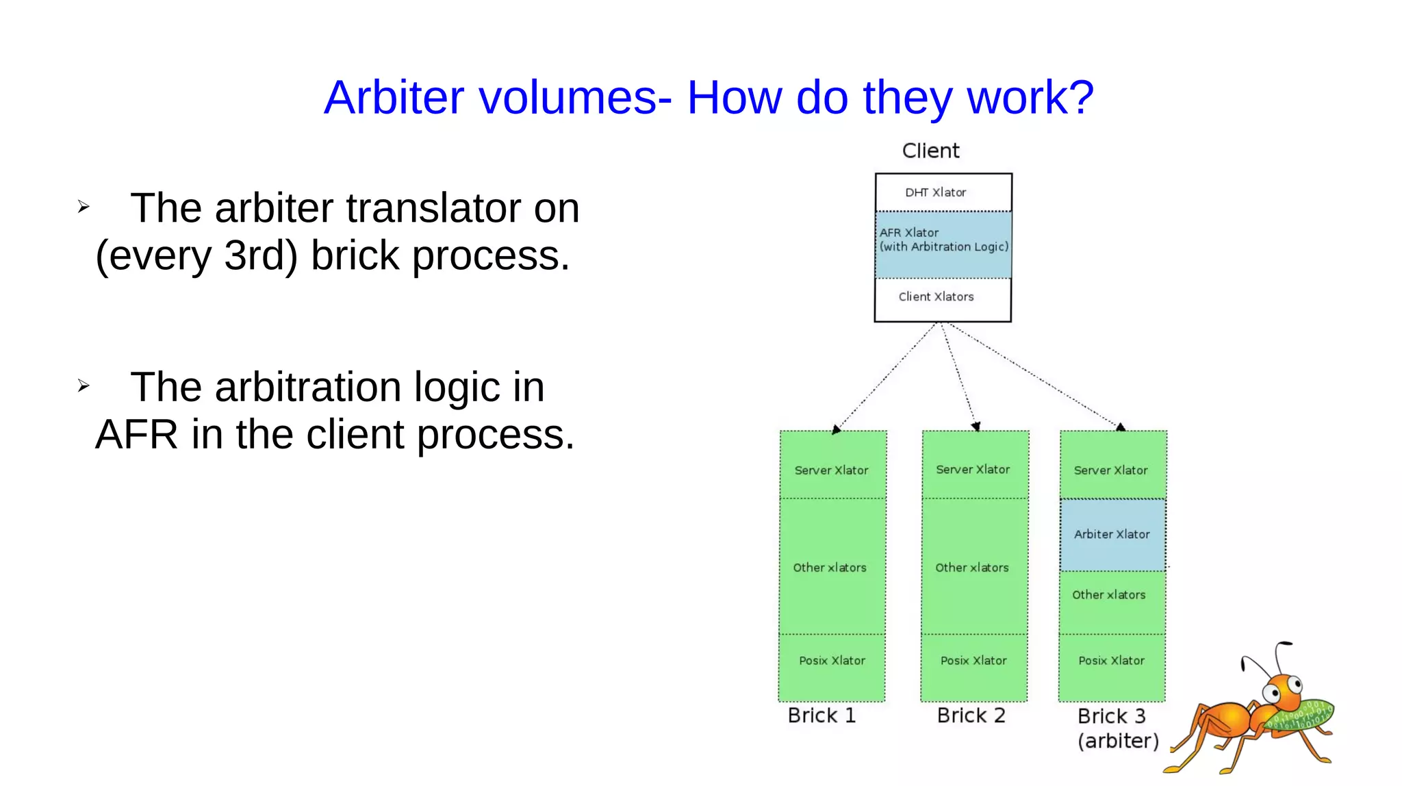 Arbiter volumes in gluster | PDF