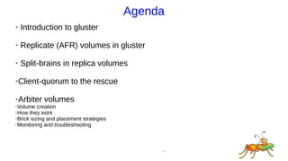 Arbiter volumes in gluster | PDF