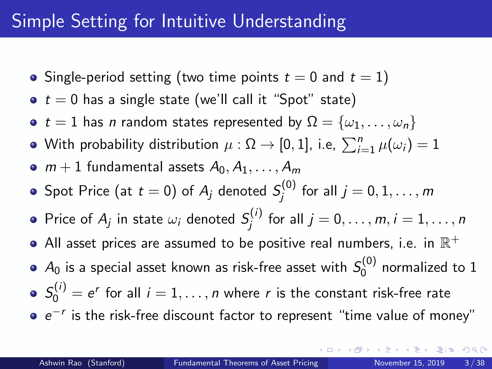 Fundamental Theorems of Asset Pricing | PDF
