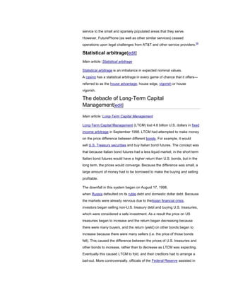 Arbitrage pricing theory | DOCX