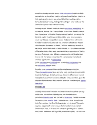 Arbitrage pricing theory | DOCX