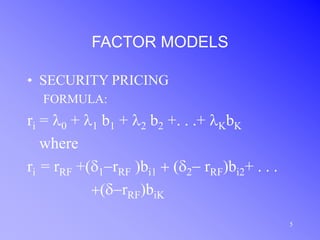 Arbitrage pricing theory1.ppt