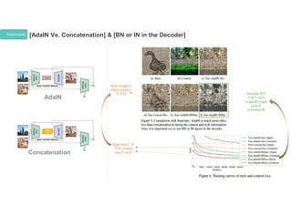 Arbitrary style transfer in real time with adaptive instance normalization | PPT