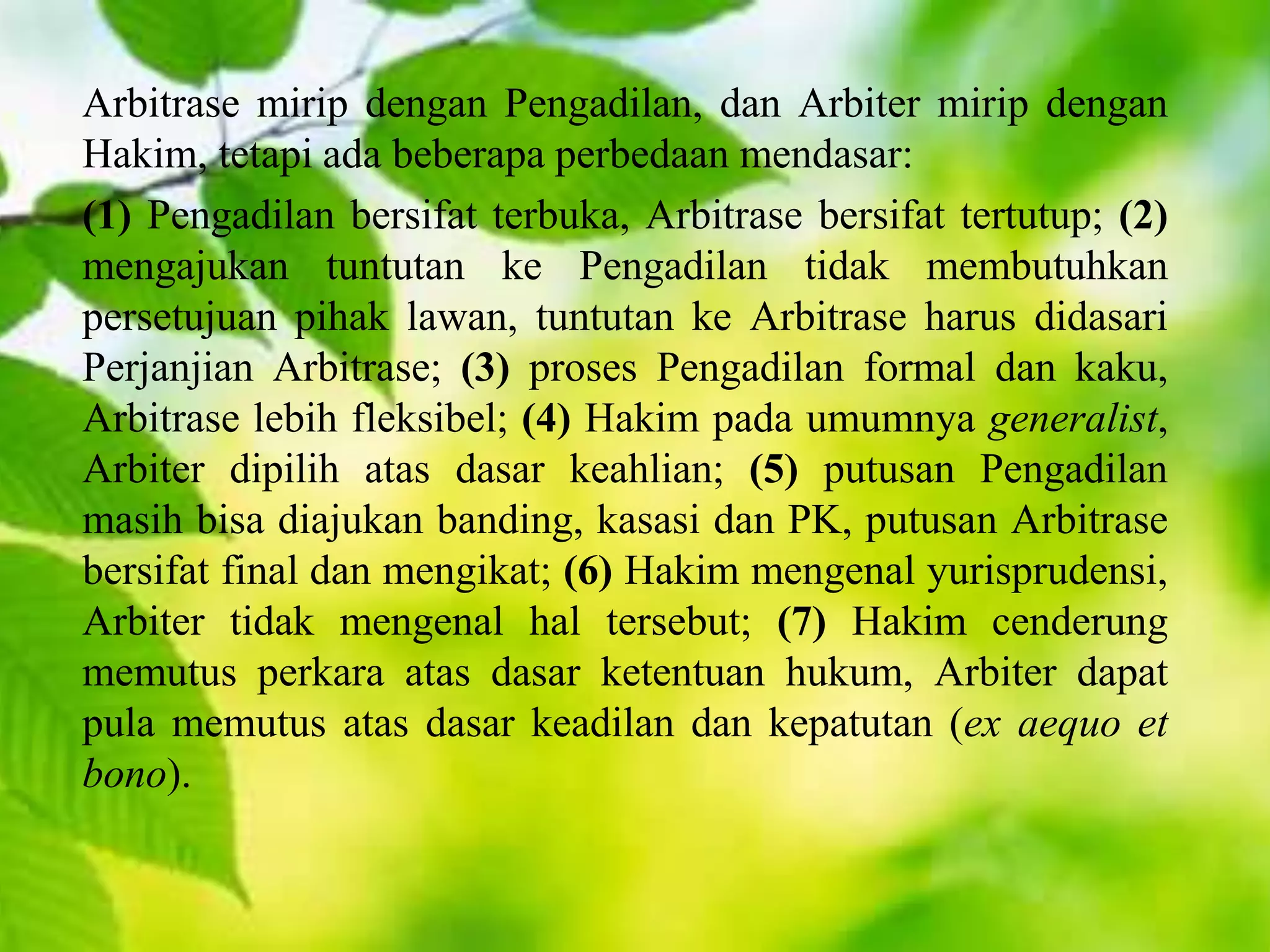 Arbitrase | PPTX